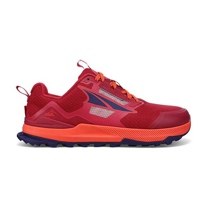 ALTRA LONE PEAK 7 - WOMEN - DARK RED - The Highlandner - Sport Shop And ...