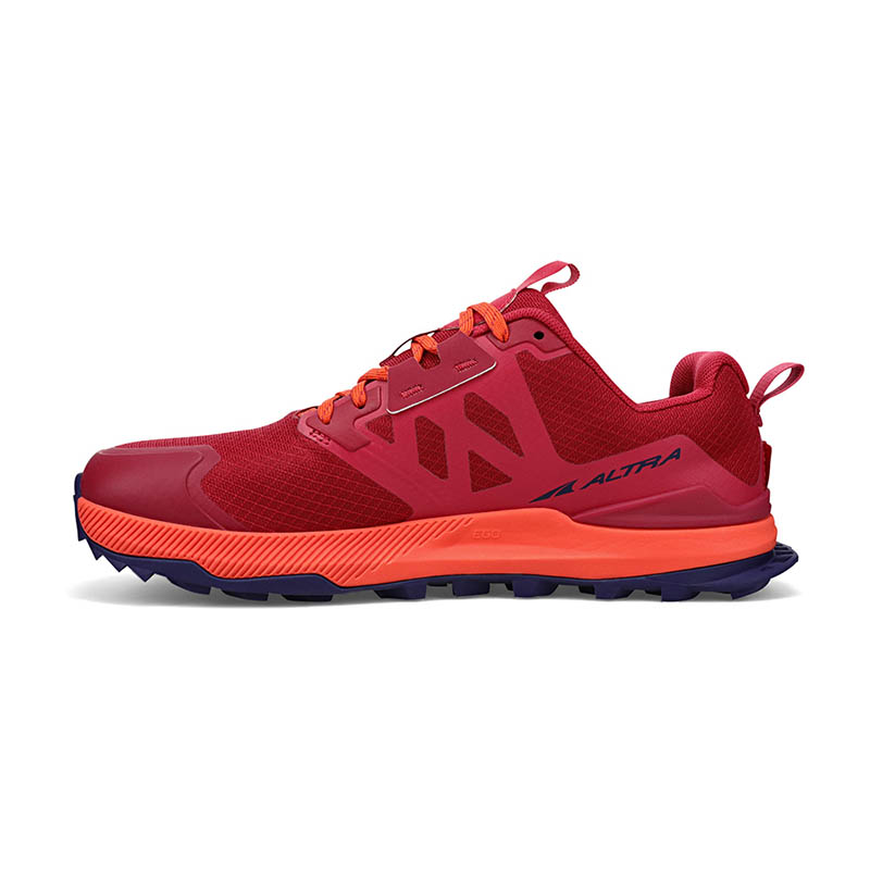 ALTRA LONE PEAK 7 - WOMEN - DARK RED - The Highlandner - Sport Shop And ...