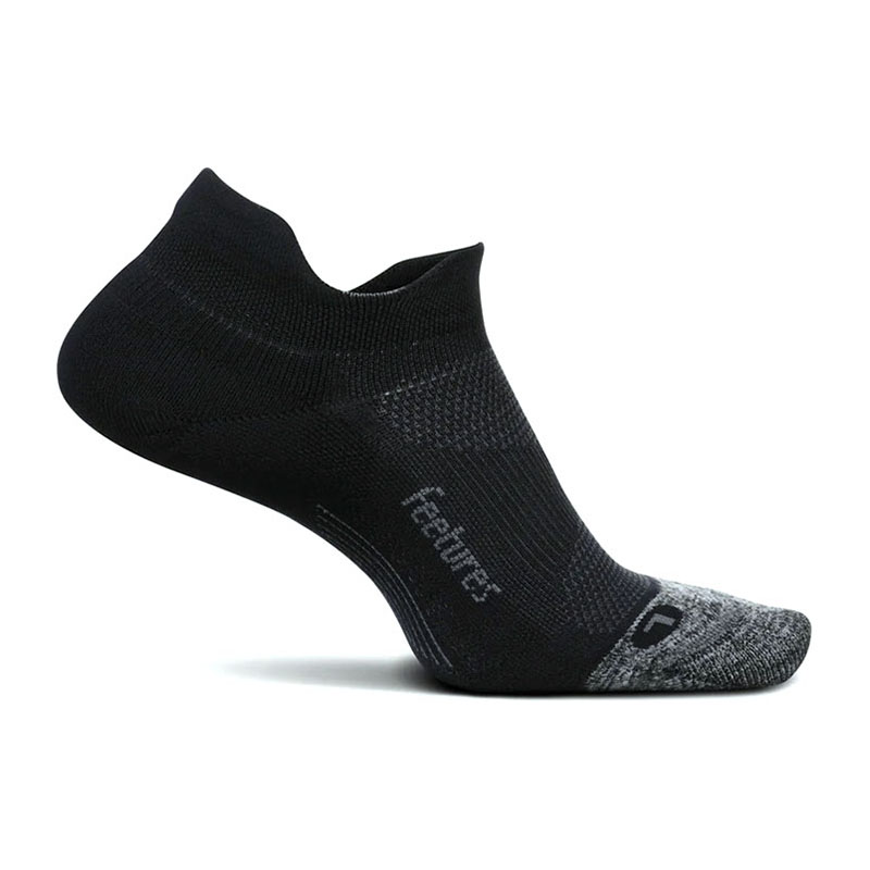 FEETURES ELITE LIGHT CUSHION - NO-SHOW TAB - BLACK - The Highlandner ...